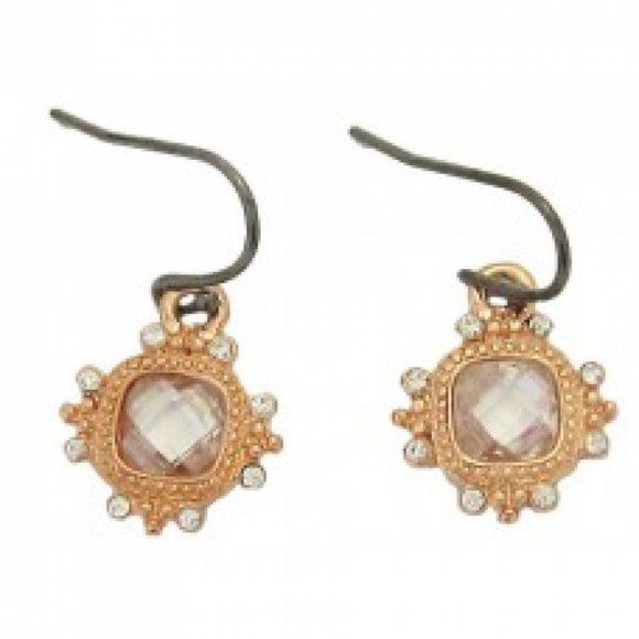 Rose Gold Earring | Jewelry | Mx Signature Collection Rose Gold Cz ...